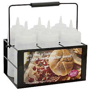 Tablecraft SBC6 Condiment Caddy, Countertop Organizer