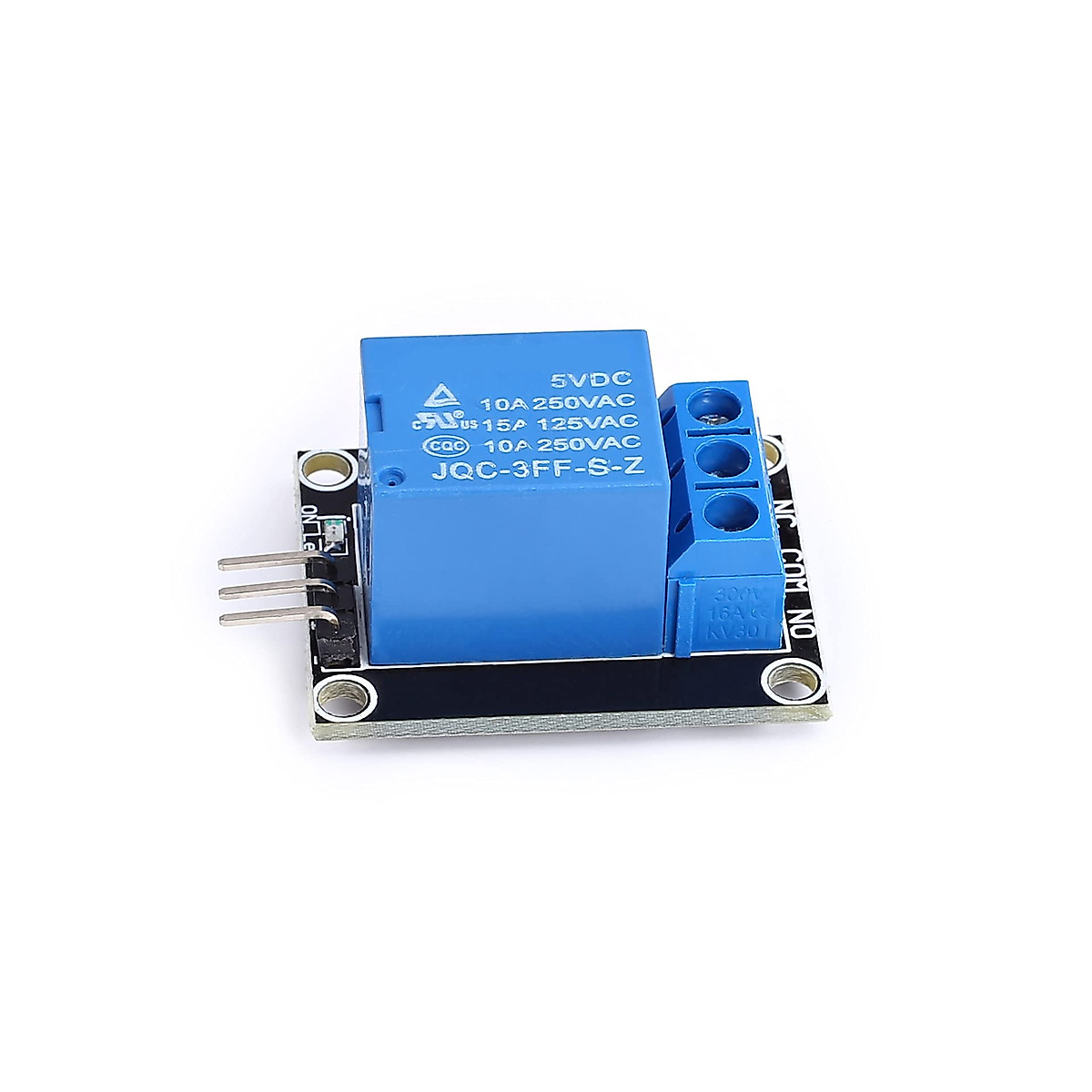 Teyleten Robot 1 Channel 5V Relay Module Board Shield Relay Board Ky-019 for PIC AVR DSP ARM Arduino 10pcs