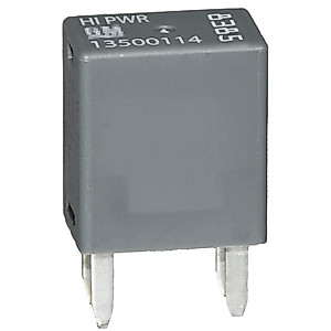2 Pack High Power 4 Pin Fuse Box Relay # 13500114/8385 Compatible for GM Gray