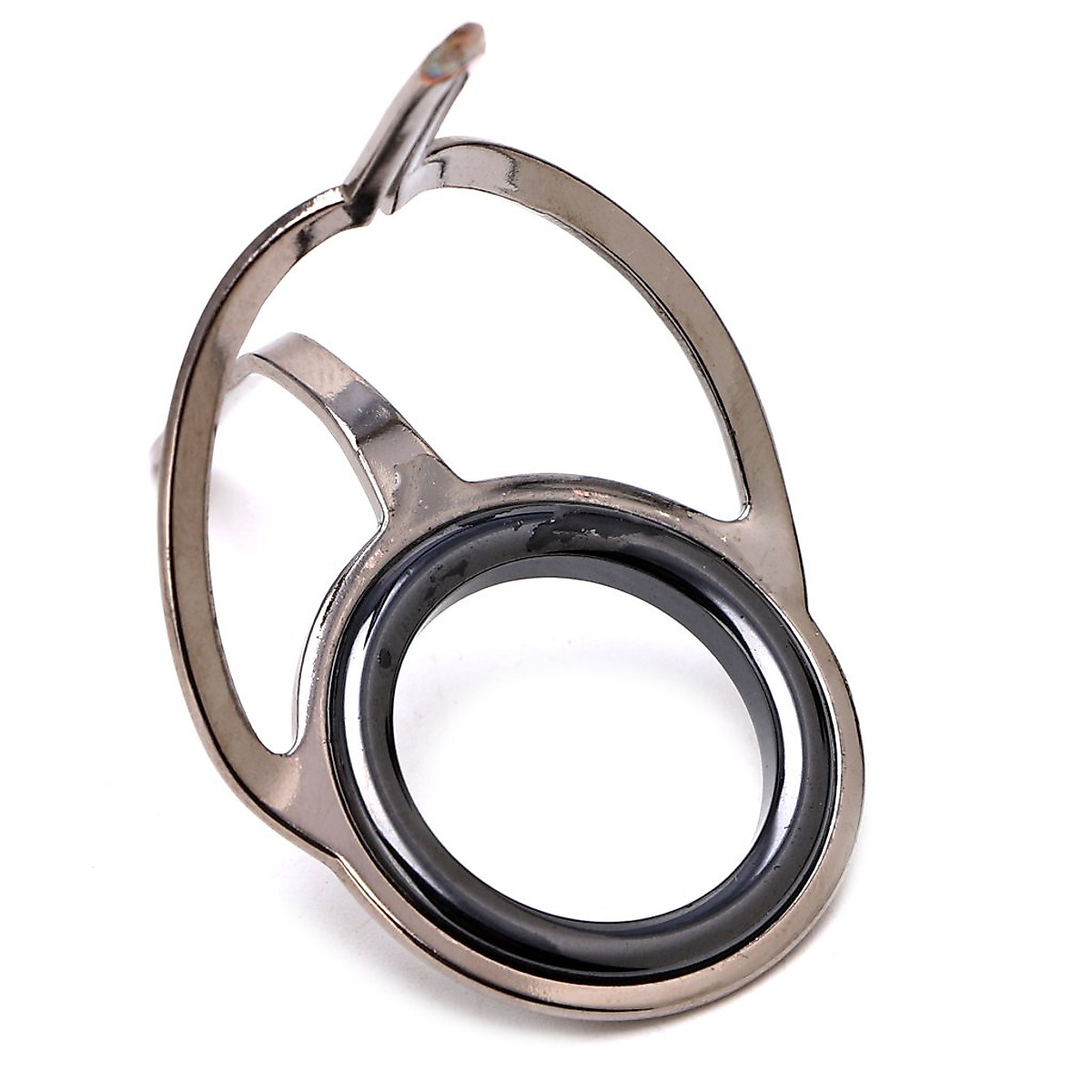 UNTERING 8Pcs 6# - 30# Stainless Steel Eye Rings Fishing Rod Guides Tips Line Repair Kit