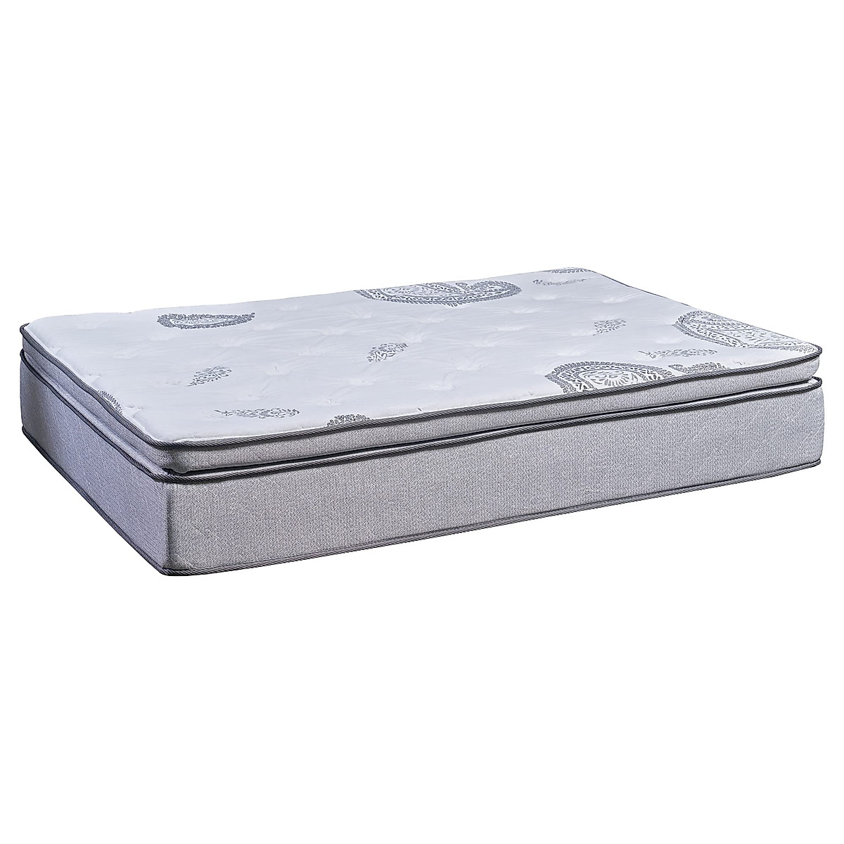Greaton, 13-Inch Meduim Plush Foam Encased Hybrid Pillowtop Innerspring Mattress, Full XL