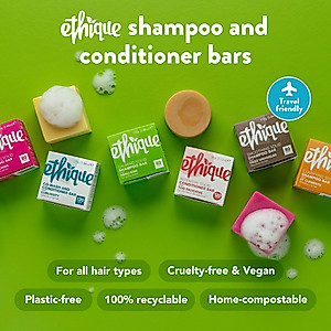 Ethique Wonderbar- Lightweight Solid Conditioner Bar for Oily to Balanced Hair - Vegan, Eco-Friendly, Plastic-Free, Cruelty-Free, 2.12 oz (Pack of 1)
