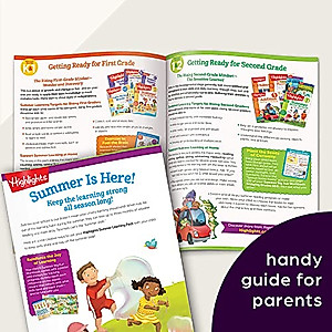 Highlights Summer Learning Pack 1st Grade-2nd Grade Workbooks, Cursive, STEAM