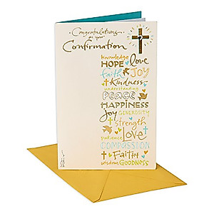 American Greetings Confirmation Card (Congratulations)