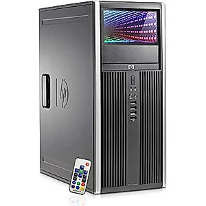 HP Compaq Elite 8000 MiniTower PC - Intel Core 2 Duo 3.0GHz 8GB 500GB DVD Windows 10 Professional (Renewed)
