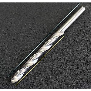 2/Pack Solid Carbide Drill Bit for Hardened Steel Hard Ness HRa 91.3 Aerospace Standard K20 Tungsten Carbide Jobber Length Twist Drill for Metal 118 Degree Four Facet Point Fractional Size (1/4")