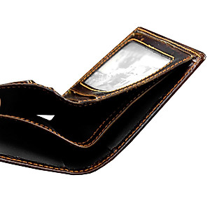 punkman2000 Vintage Dragon Mens Wallet Slim Card Money Purse Wi/Safe Chain