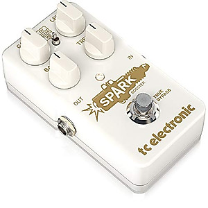 TC Electronic SPARK BOOSTER Awesome Booster Pedal with Gain Control and Active EQ