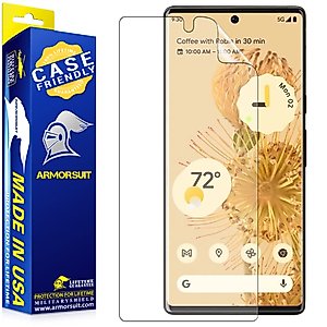 ArmorSuit [2 Pack] MilitaryShield Anti-Glare Screen Protector Designed for Google Pixel 6 Pro (2021) Case Friendly Matte Film