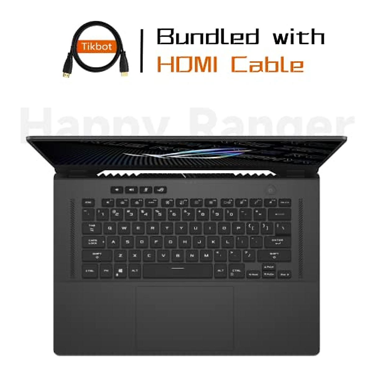 ASUS ROG Zephyrus G15 Slim Flagship Gaming Laptop, 15.6" 165Hz QHD (2560x1440) 100% DCI-P3 Pantone, AMD Ryzen 9 5900HS 8 Cores, GeForce RTX 3060, RGB Backlit KB, Wi-Fi 6 (16GB RAM | 512GB PCIe SSD)