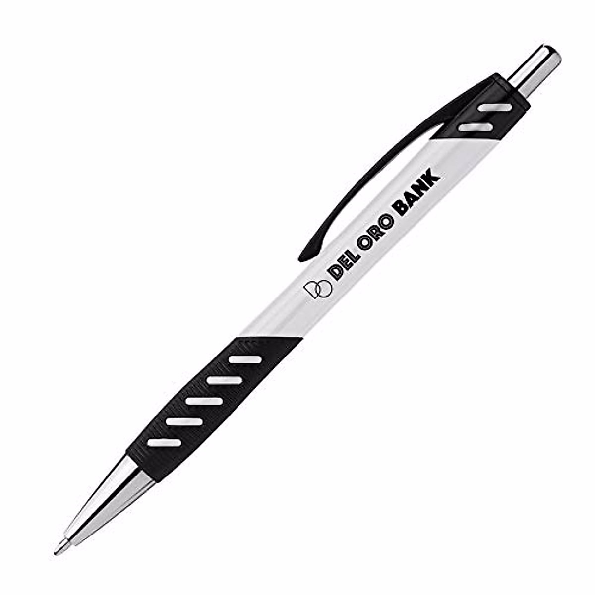 Ummah Promotions Personalized Meteor Plastic Ballpoint Pen Printed with Your Logo/Company Information/Name - 250 QTY