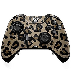 Skinit Decal Gaming Skin Compatible with Xbox One Elite Controller - Officially Licensed Originally Designed Leopard Print Design
