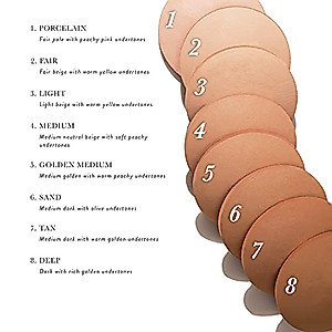 LAURA GELLER NEW YORK Baked Double Take Powder Foundation - Fair - Buildable Medium to Full Coverage - Matte Finish