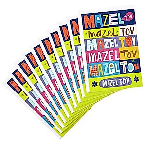 Hallmark Tree of Life Pack of Mazel Tov Cards (10 Cards and Envelopes)