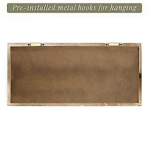 Barnyard Designs 'Lake Sign' Lake House Decor for the Home, Hanging Lake Wall Decor Lake Sign, Lake House Sign for Lake House Kitchen, Rustic Lake Decor for Home, 17" x 8"