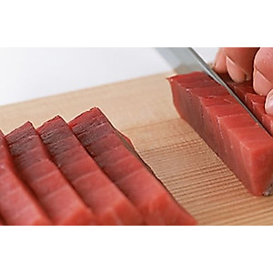 土佐刃物流通センター Tosa Cutlery Knife, Black Knife, Willow Blade Knife, White Steel, No. 1, 5.9 inches (150 mm)