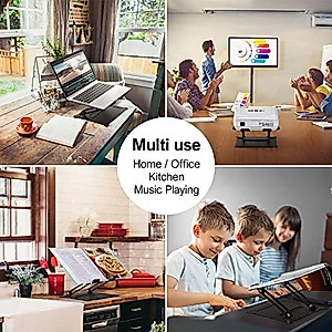 DUCHY Adjustable Laptop Stand, Ergonomic Portable Computer Stand with Heat-Vent to Elevate Laptop, 13 Lbs Heavy Duty Laptop Holder Compatible with MacBook, Air, Pro All Laptops