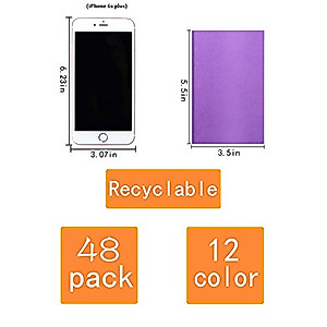 Jekkis 48 Pack Mini Notebooks Bulk, Small Pocket Notebook Set, Colorful Notepad Bulk, Mini Journal Memo Notepads, 3.5"x5.5", for Gifts, School, Office Supplies