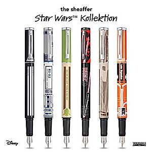 Sheaffer Pop Star Wars R2-D2 Fountain Pen with Chrome Trim and Medium Nib