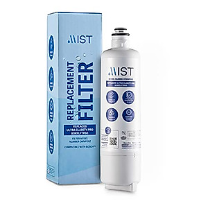 MIST Bosch Ultra Clarity Pro Water Filter Replacement for BORPLFTR50, Refrigerator Water Filter compatible with BORPLFTR55, 12033030, 11032531,WFS200MF, RA450022, REPLFLTR55-Bosch Water Filter(1 pack)