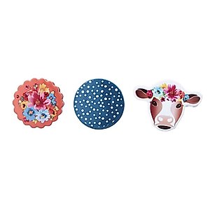 The Pioneer Woman Magnetic Bag Clips, 3 pack