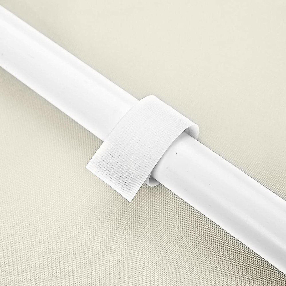 Yescom 72"x52" Outdoor Swing Canopy Replacement UV30+ 180gsm Top Cover for Park Seat Patio Yard Ivory