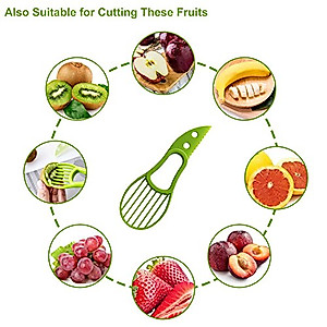 Avocado Saver And Slicer 3 In 1 / Avocado Holder/Keeper Storage Cover Silicone Food Savers / Avocado Pitter/Peeler/Cutter/Skinner And Corer Tools