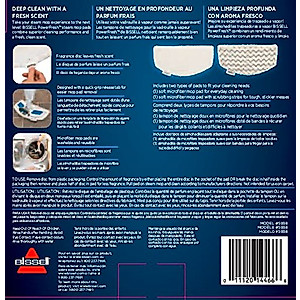 BISSELL PowerFresh Steam Mop Pads (2 pk) with Fragrance discs (4 ct), 5938