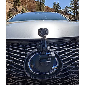 Panavise AcitonGrip 13130 Action Grip Double Knuckle Suction Cup Camera Mount (Matte Black)