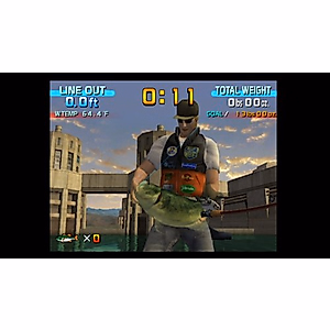Wii Sega Bass Fishing and Fishing Pole for Nintendo Wii (Wiimote and Wii Nunchuk are not included)