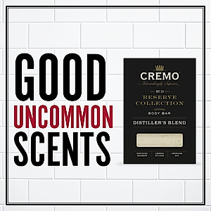 Cremo Exfoliating Body Bars Distiller's Blend (Reserve Collection) - A Combination of Lava Rock and Oat Kernel Gently Polishes While Shea Butter Leaves Your Skin Feeling Smooth & Healthy (Pack of 3)