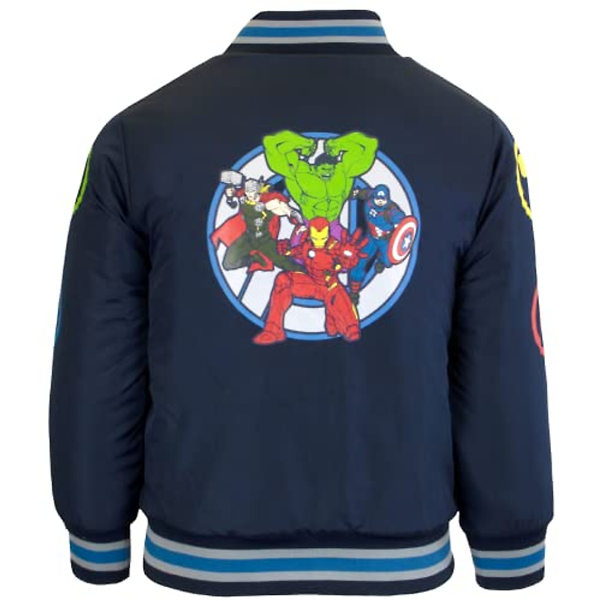 Marvel Bomber Jacket for Boys (The Avengers, Size 8)