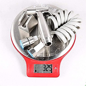 JIYTG Hand Held Bidet Toilet Sprayer Kit 304 Stainless Steel Bidet Sprayer Shower Booster Spray Gun Woman wash Suit Toilet Companion