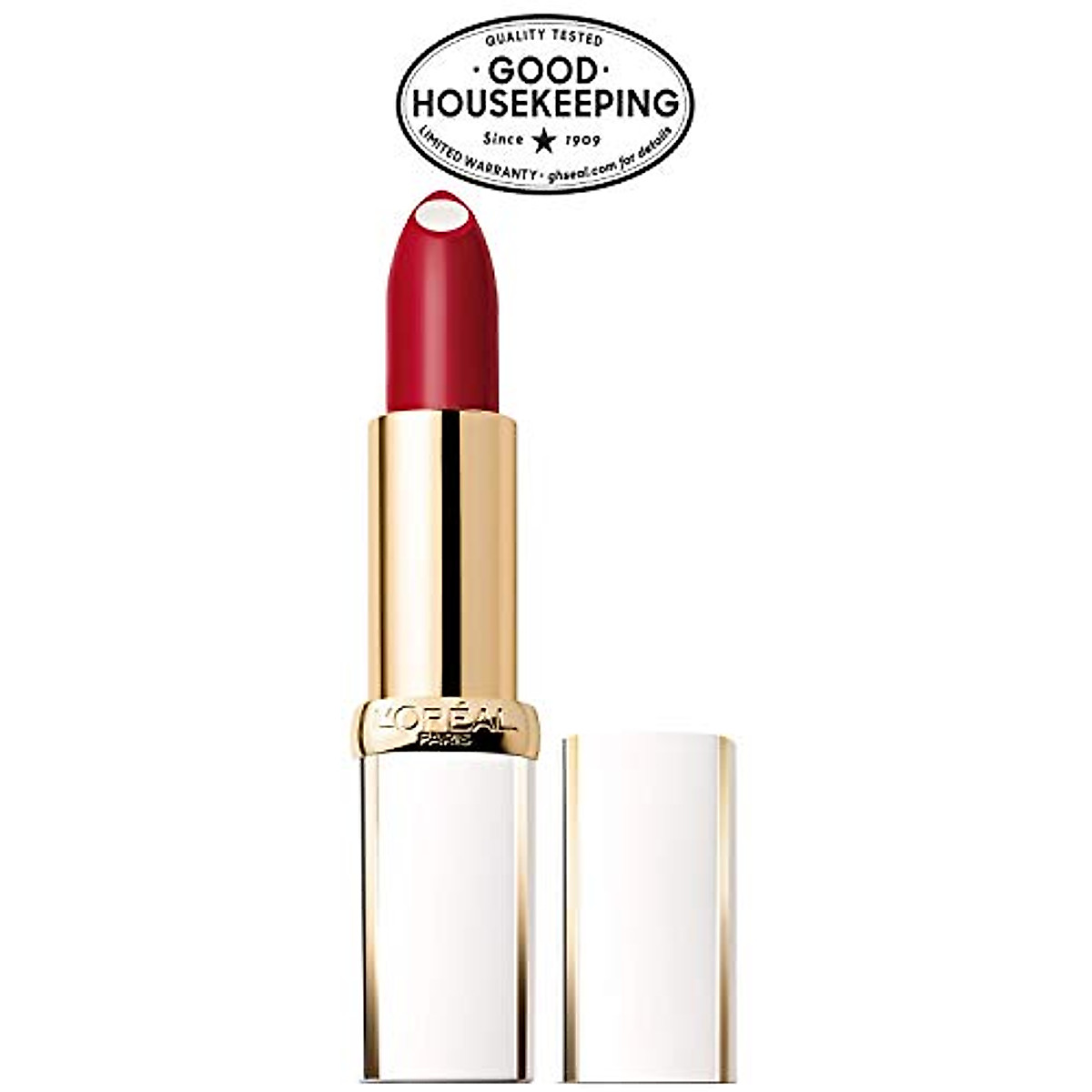 L’Oréal Paris Age Perfect Luminous Hydrating Lipstick, Sublime Red, 0.13 Ounce