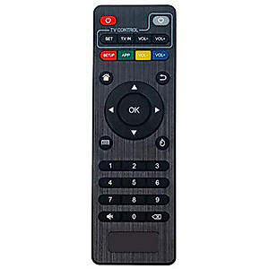 Replacement Learning Remote Control Suit for MXQ PRO 4K Smart Android TV Box Media Player MXQMXQ 4KMXQ Pro M8 M8C M8N M8S M9C M10 T95MT95N T95X MX9 TX3mini T9 X96 X96s X96mini T95 V88 H96 H96 pro+