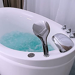 Empava Whirlpool Bathtub Massage Soaking SPA Chromatherapy Jets Tub Model 2021 48JT011