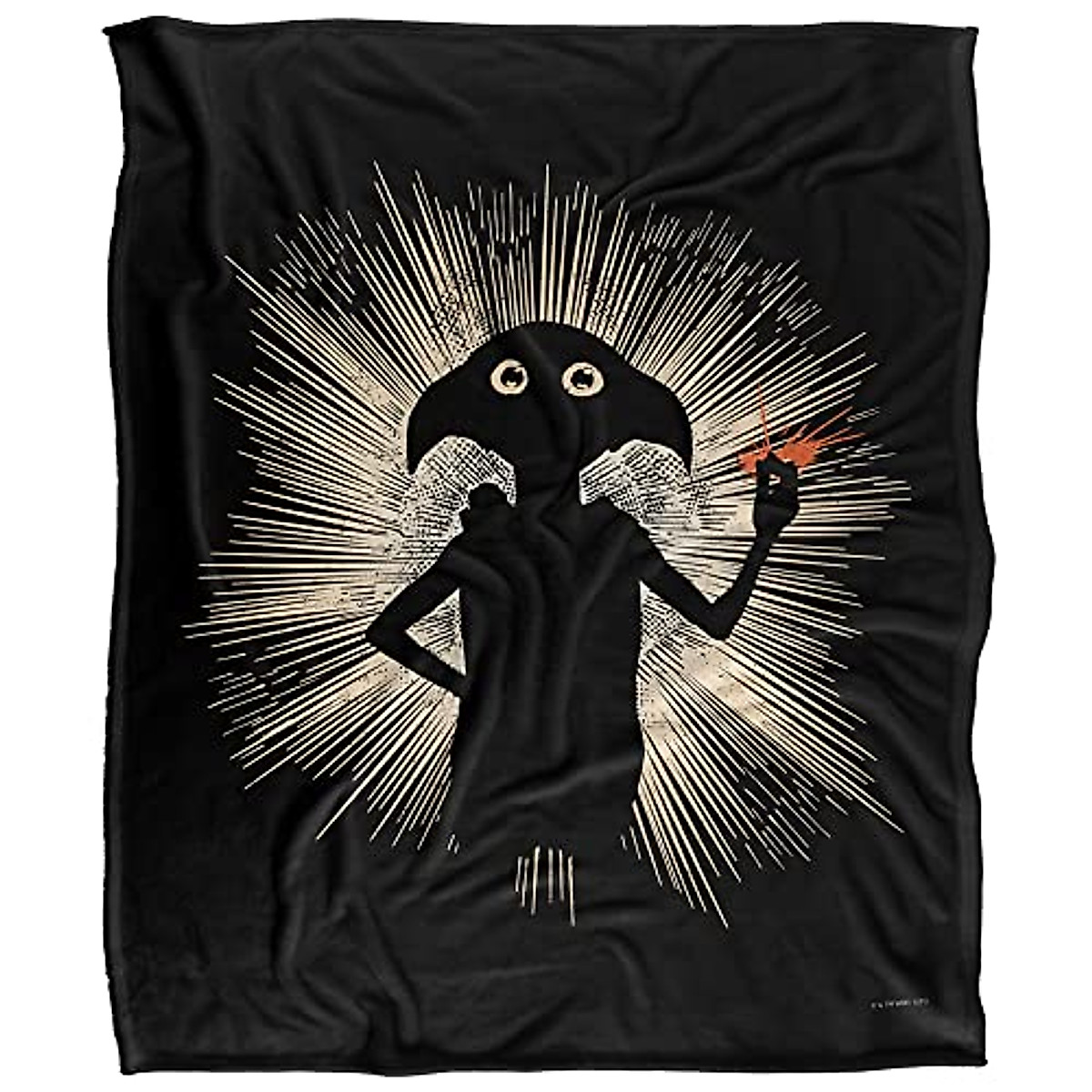 Harry Potter Dobby Snapping Officially Licensed Silky Touch Super Soft Throw Blanket 50" x 60"