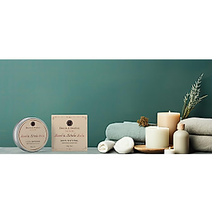 BABY HAIR Beards & Bourbon's Beard Balm, Mustache Balm - Infused Mango Butter, Sweet Orange Oil, Grapeseed & Jojoba Oil for Ultimate Conditioning, for the Perfectly Groomed Beard 2oz