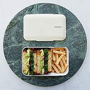 Topdrawer Takenaka Double Layer Bento Box, Microwave and Dishwasher Safe, BPA Free, Persimmon