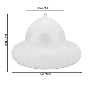 Hyuduo Floating Pool Ball Light Colorful Solar Energy Auto Charging No Battery Required IP68 Waterproof Weatherproof Remote Control Premium PVC Swimming Pool,Garden Decoration,etc