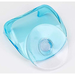 Bioristar Suction Hooks Suction Cup Hooks Shower Razor Holder Damage Free Wall Hooks for Razor Shaver Removable Hook Razor Holder for Shower 4 Pack