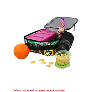 Nintendo Animal Crossing Kids Soft Insulated School Lunch Box (One Size, Black)
