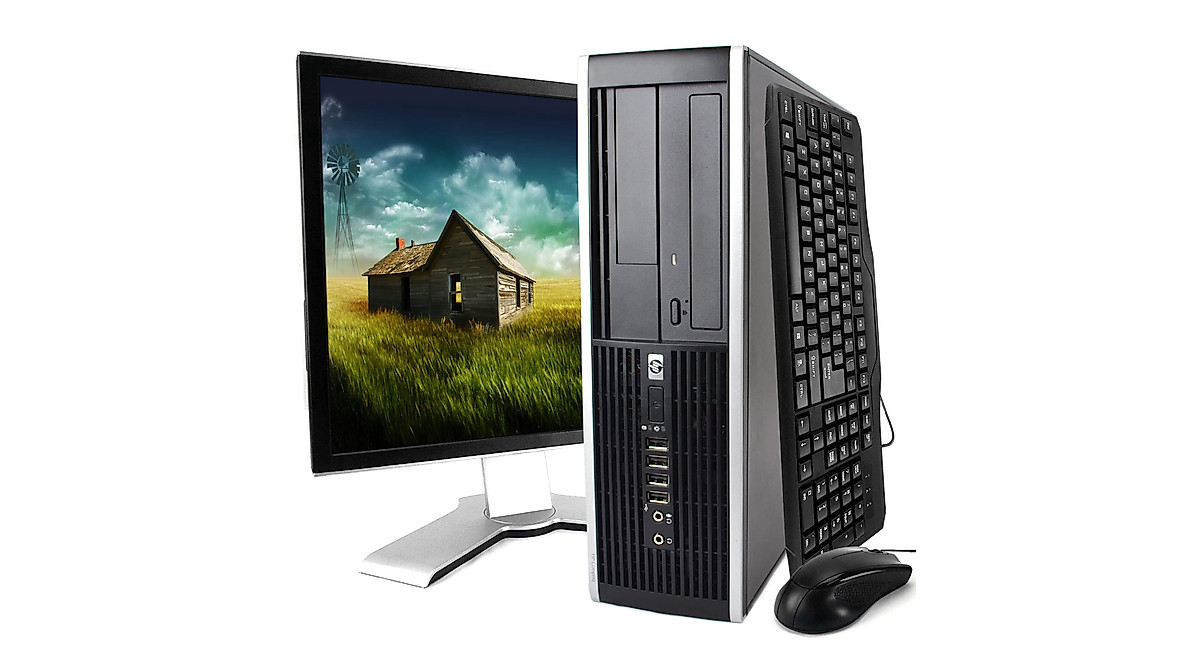 HP Elite Windows 10 Desktop - Fast Performance & WiFi