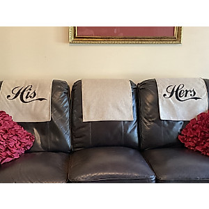 Headrest Cover for furniture, furniture protectors, solid color,sofa cover slipcover, sofas, loveseats, theater chairs,recliners,RV’s,office chair. 17x27. By: Bittlemen Co.