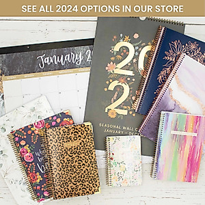 HARDCOVER bloom daily planners 2024 (8.5" x 11") Calendar Year Day Planner (January 2024 - December 2024) - Passion/Goal Organizer - Monthly & Weekly Inspirational Agenda Book - Eucalyptus