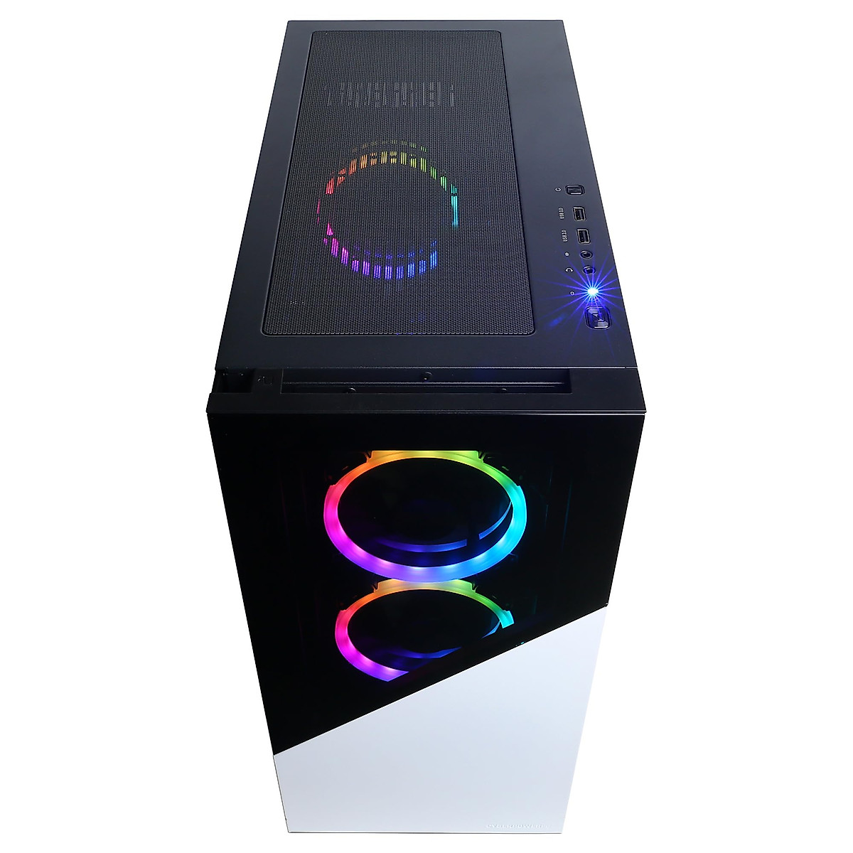 CyberpowerPC Gamer Master Gaming PC, AMD Ryzen 7 7700 3.8GHz, GeForce RTX 4060 8GB, 16GB DDR5, 2TB NVMe SSD, Wi-Fi Ready & Windows 11 Home (GMA1420A2)