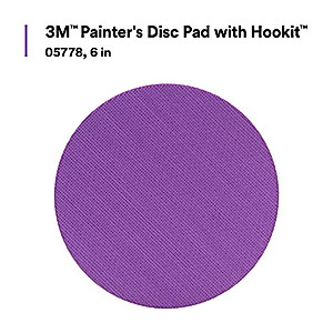 3M Painter's Disc Pad with Hookit 05778, 6 in, Soft Density Foam
