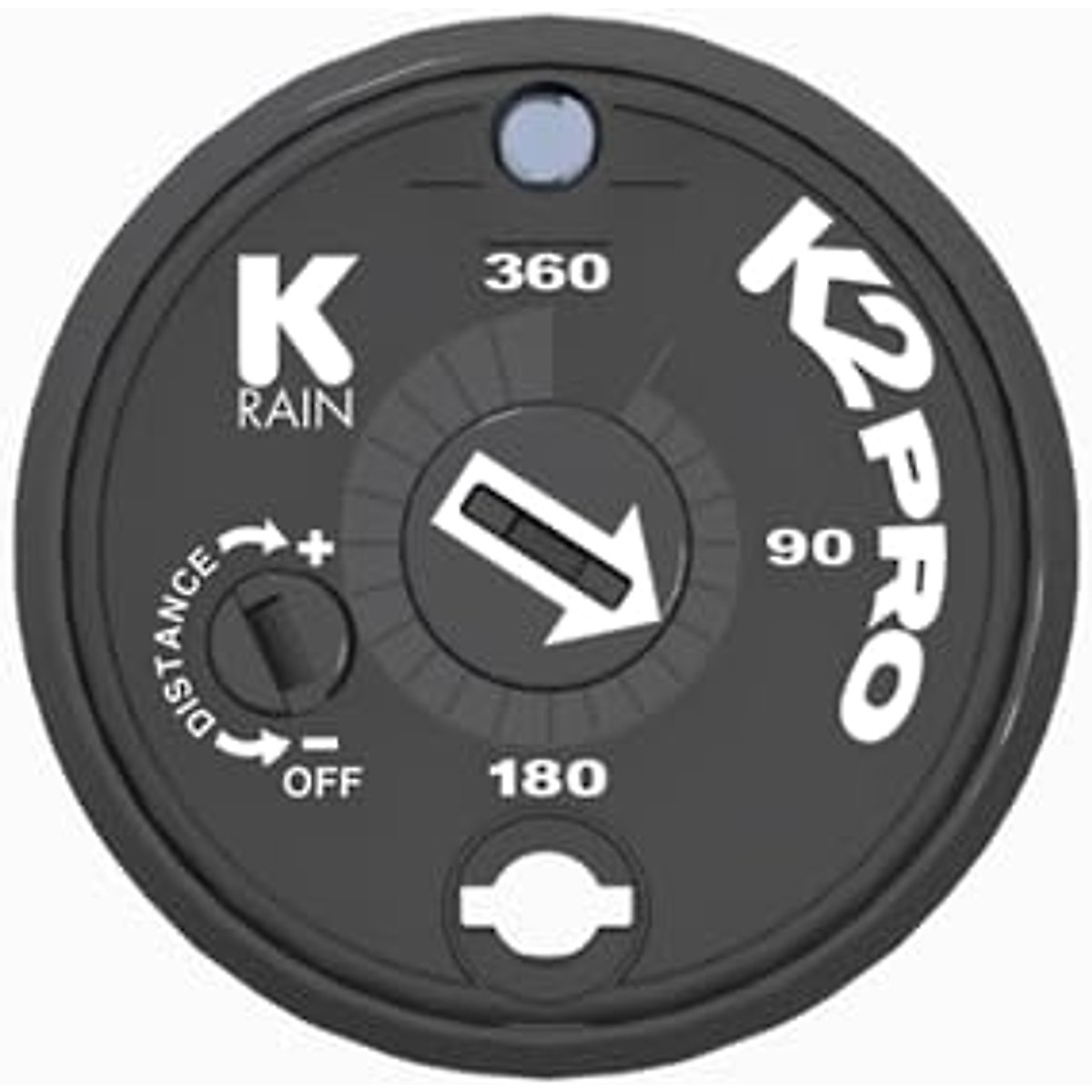 K Rain K2 Pro 3/4" Gear Drive Rotor 5" Pop-Up| 18' - 40' Spray Distance, 40° - 360° Arc Spray Pattern with Full-Circle Gear Driven Rotor | Includes Install Kit (4 Pack)