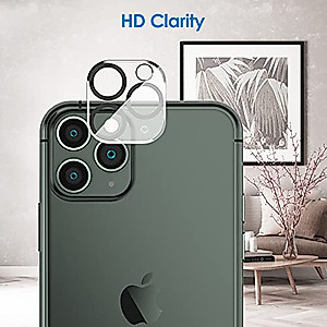 JETech Screen Protector for iPhone 11 Pro Max 6.5-Inch with Camera Lens Protector, Tempered Glass Film, 2-Pack Each