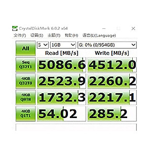 LEVEN JPS800 1TB PCIe Gen4 Speed up to 5,000MB/s 3D NAND NVMe M.2 SSD with Thermal Pad and Heat Sink